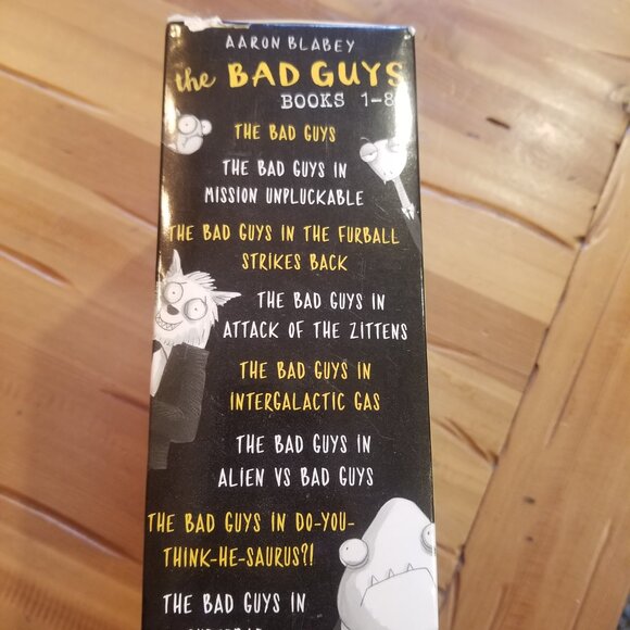 Other | The Bad Guys Box Set Books 18 Exclusive Bookmark By Aaron ...